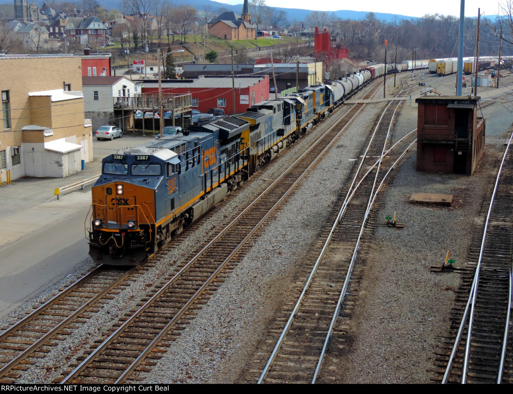 CSXT 3387, 456, 2500, 2347